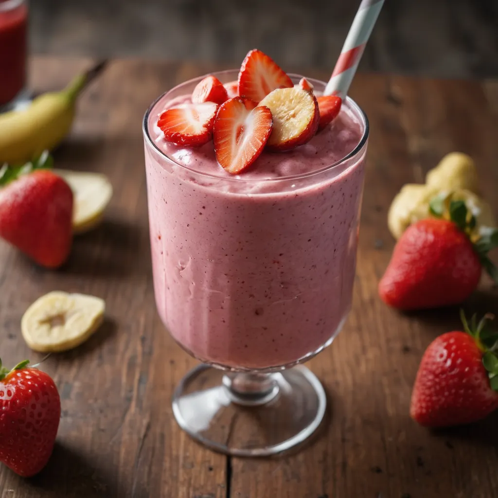Strawberry Banana Smoothie: Nutritional Insights