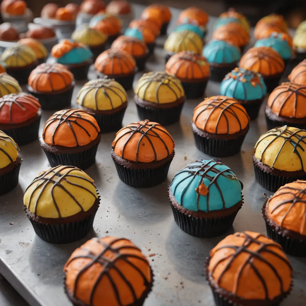 Basketball Cupcakes: A Unique Culinary Fusion