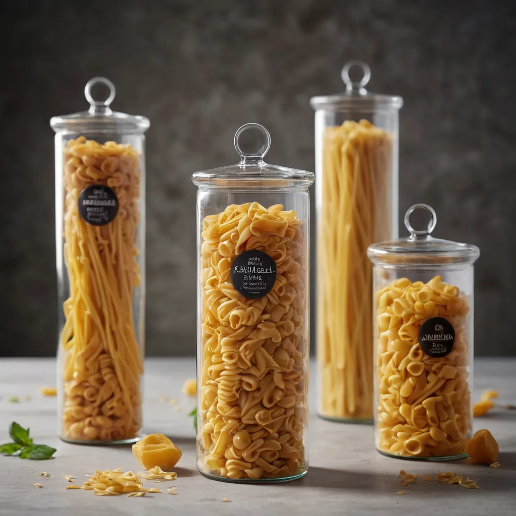 Exploring the Versatility of Glass Containers for Pasta Storage