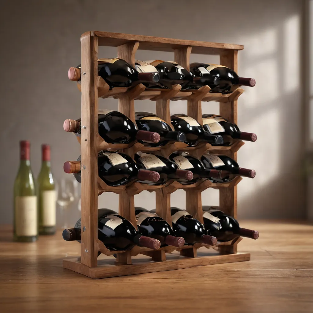 The Allure of Wooden Floor-Standing Wine Racks