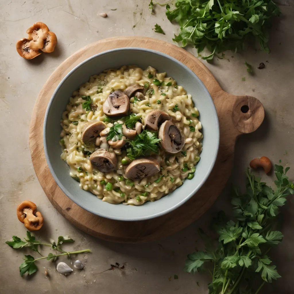 Exploring Mushroom and Pea Risotto: A Culinary Journey