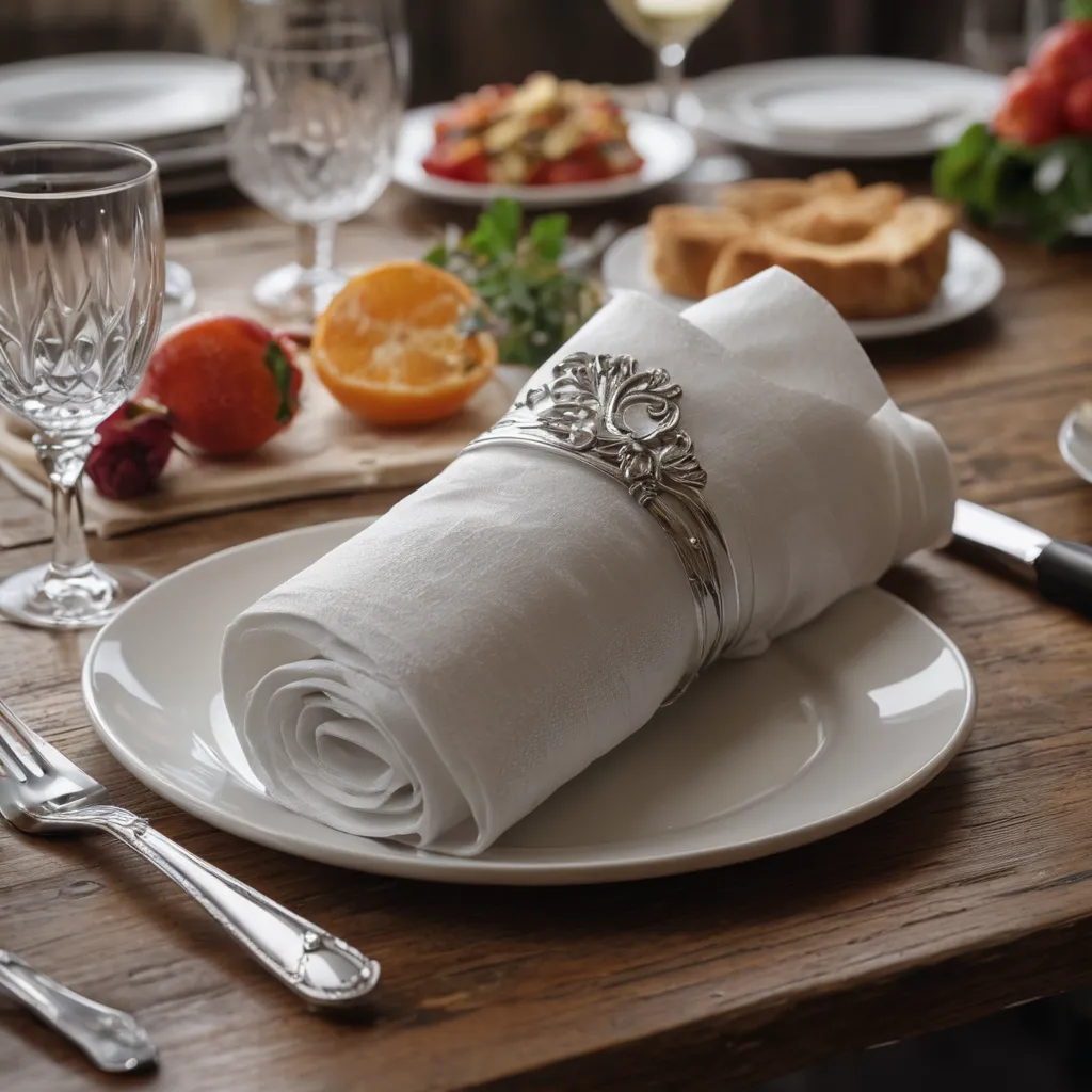 The Art and Practicality of Rolling Napkins